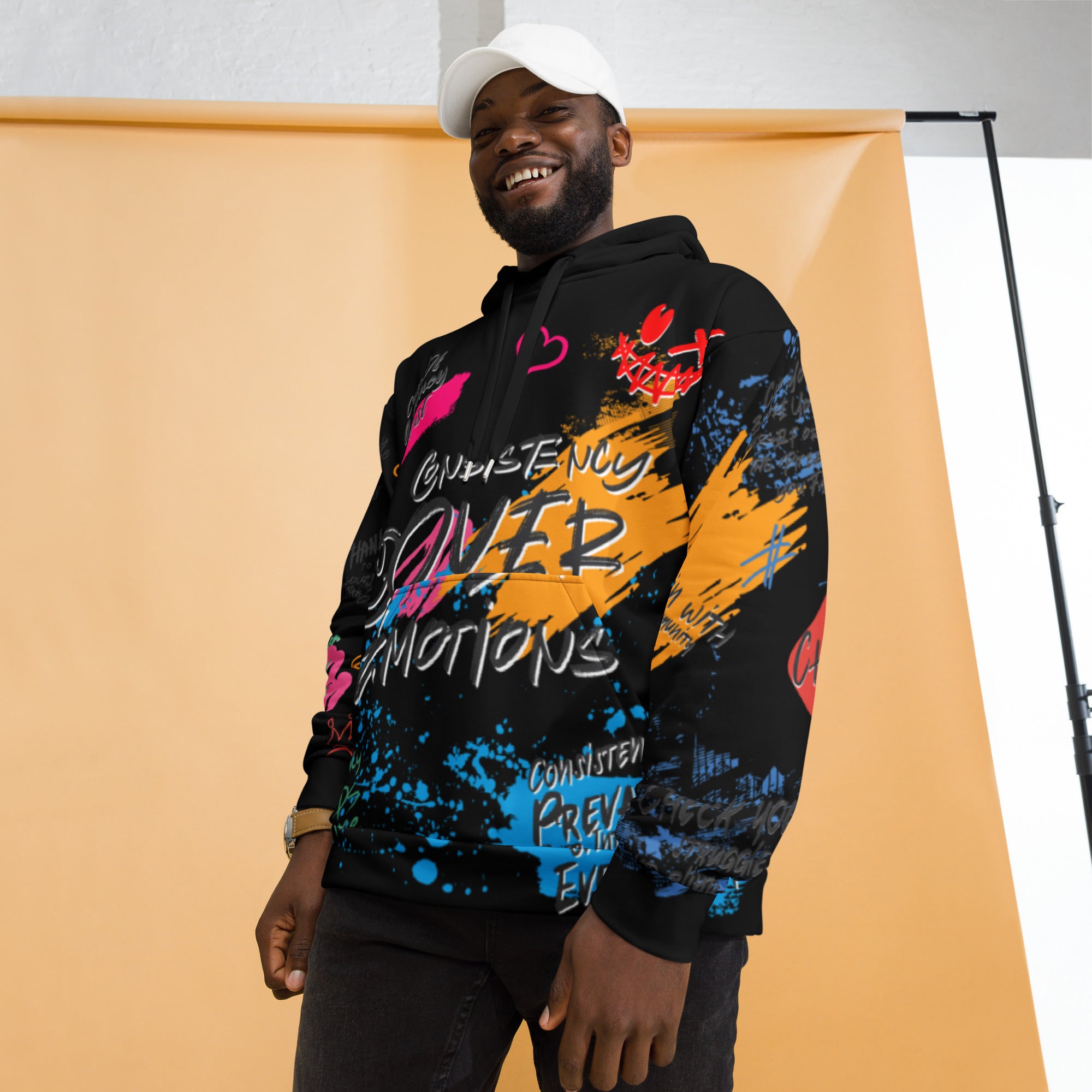 Consistency over Emotions Hoodie – Seriously, Just Love